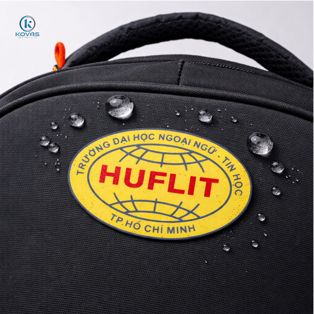Balo In Logo Đại Học Huflit Có Gì Khác Balo Đại Trà |1 KOVAS