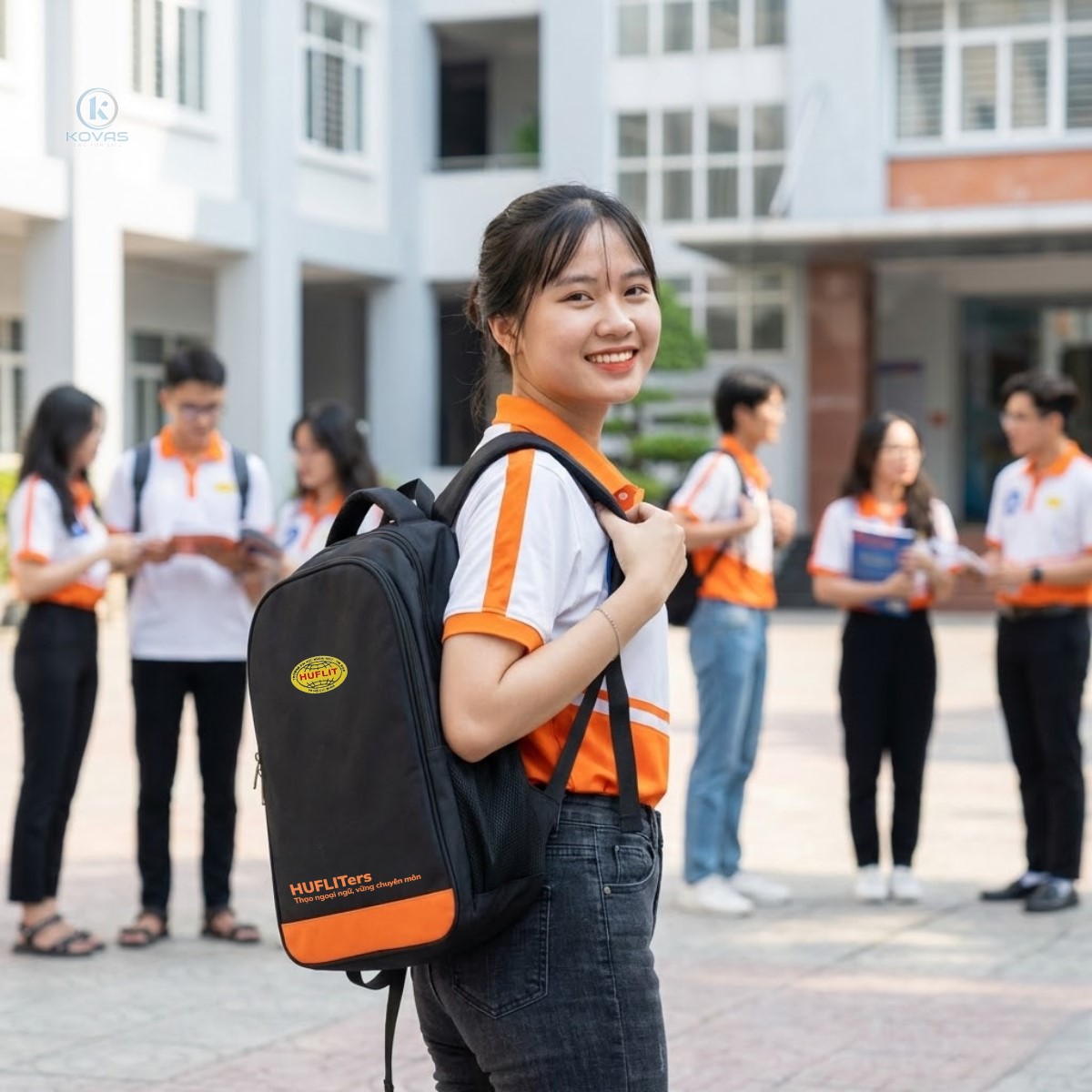 Các Mẫu Balo Đại Học Huflit Phù Hợp Sinh Viên | 1 - KOVAS